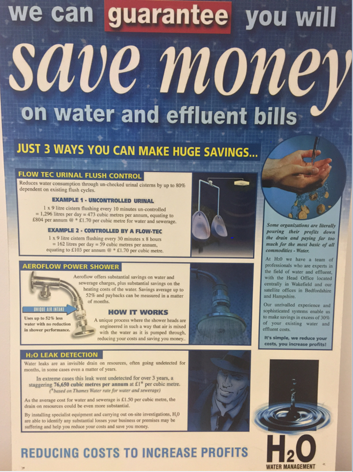 H20 Building Services look back 20 years in the water industry