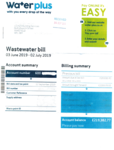 Water bill validation team identify £560,000 of water retail billing ...